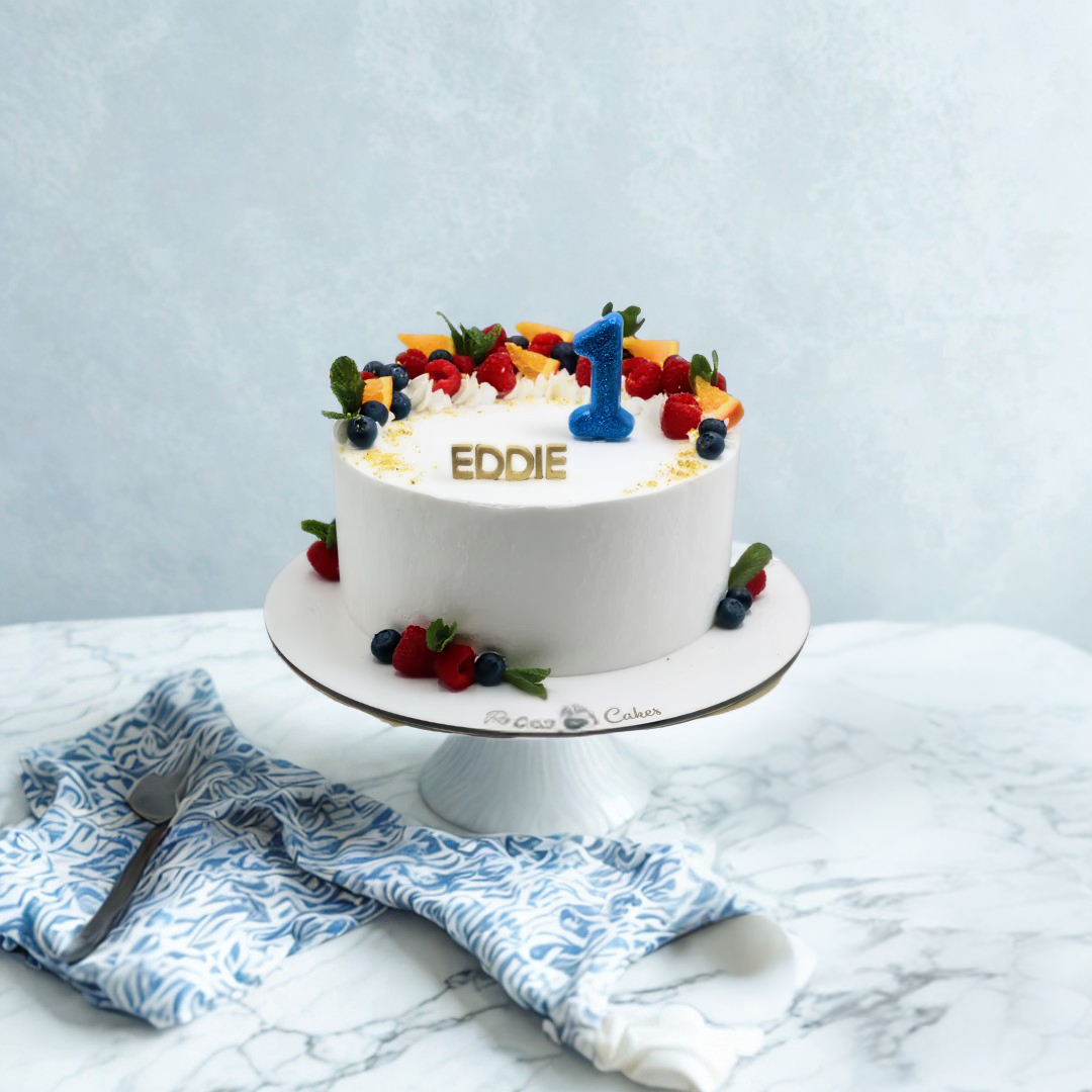 1st birthday cake – Rotari bakes