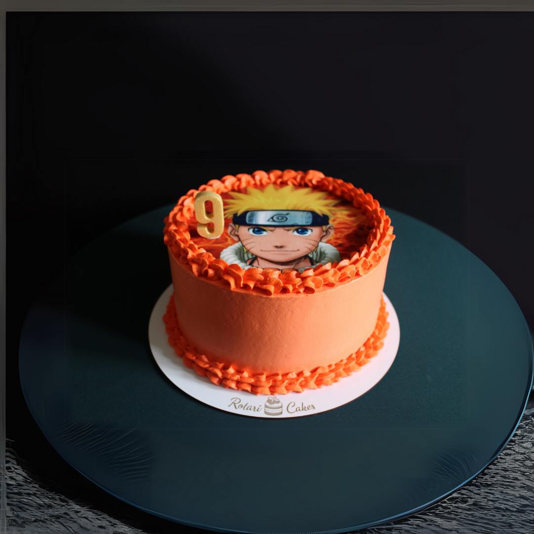Naruto Cake|kids superheroes cake – Rotari bakes