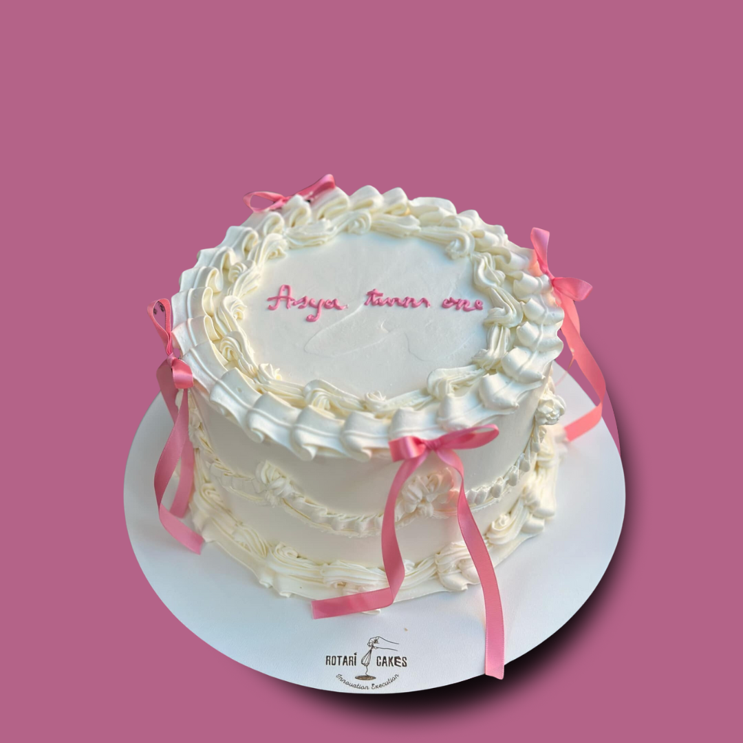 Large Piping Cake – Rotari bakes