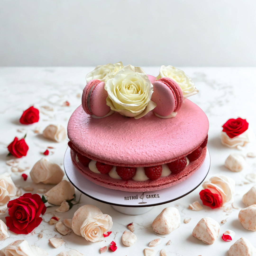 Big Macaron Cake – Rotari bakes