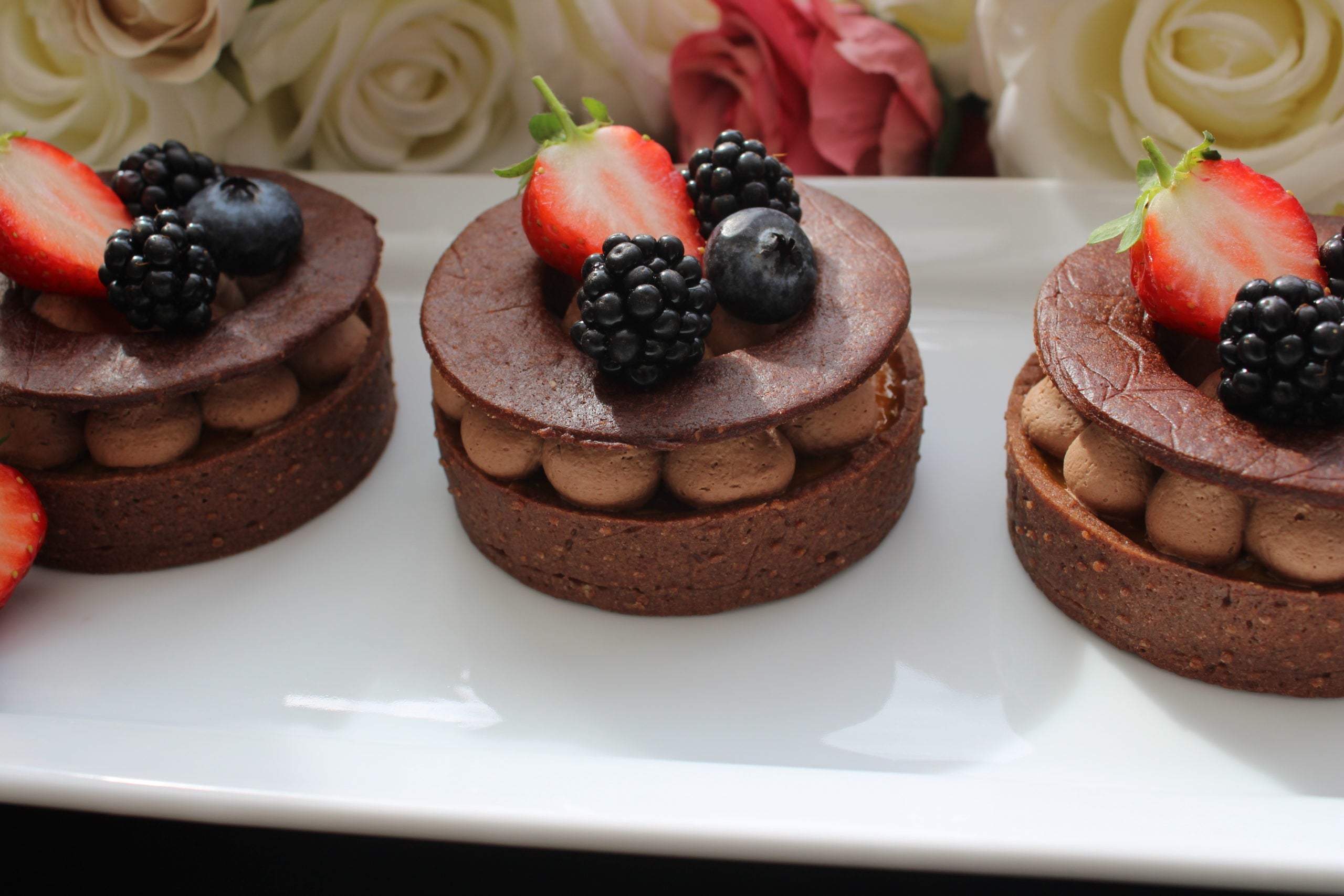 Tarts with Chocolate Cream – Rotari bakes
