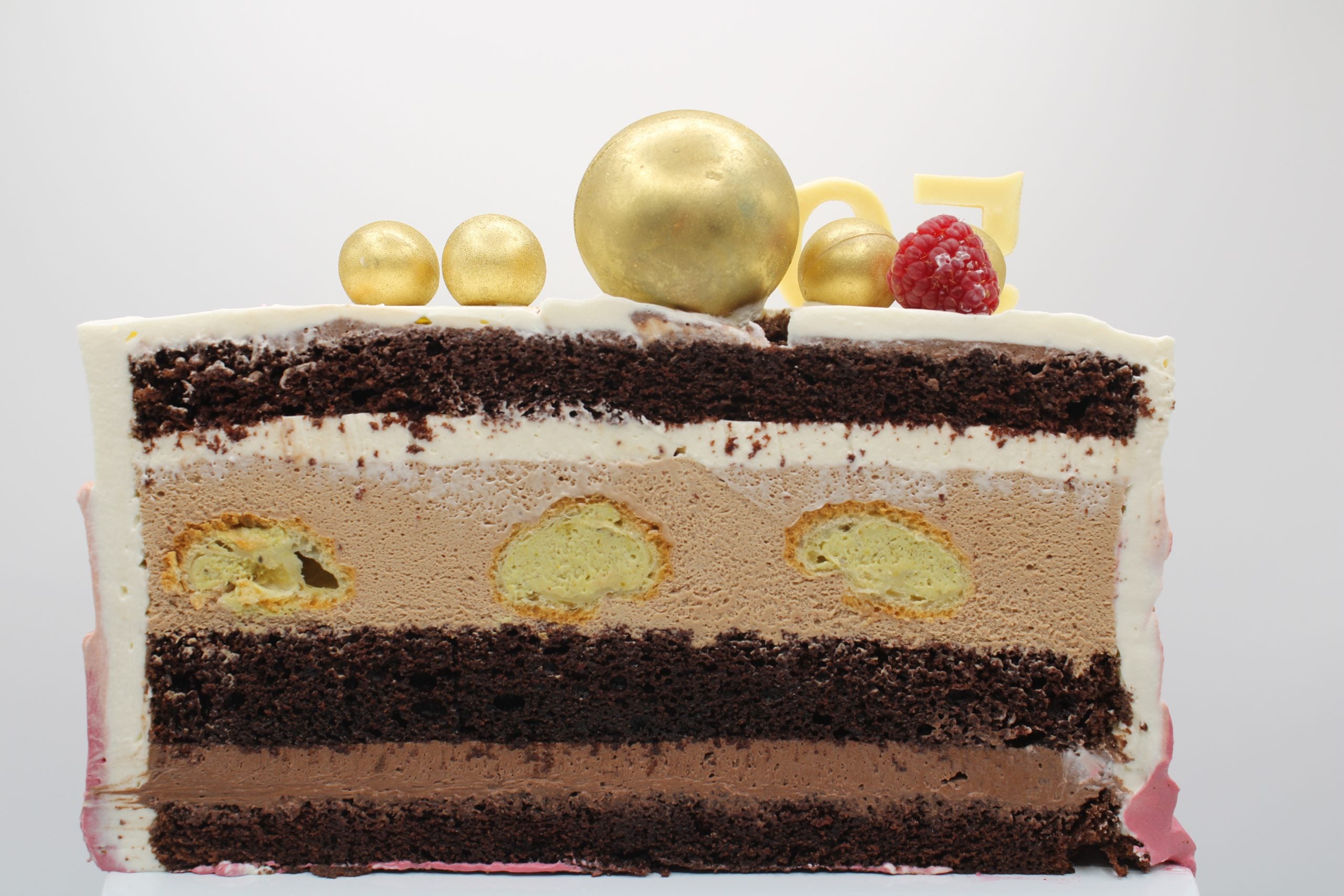 Freshly made to order Profiteroles cake – Rotari bakes