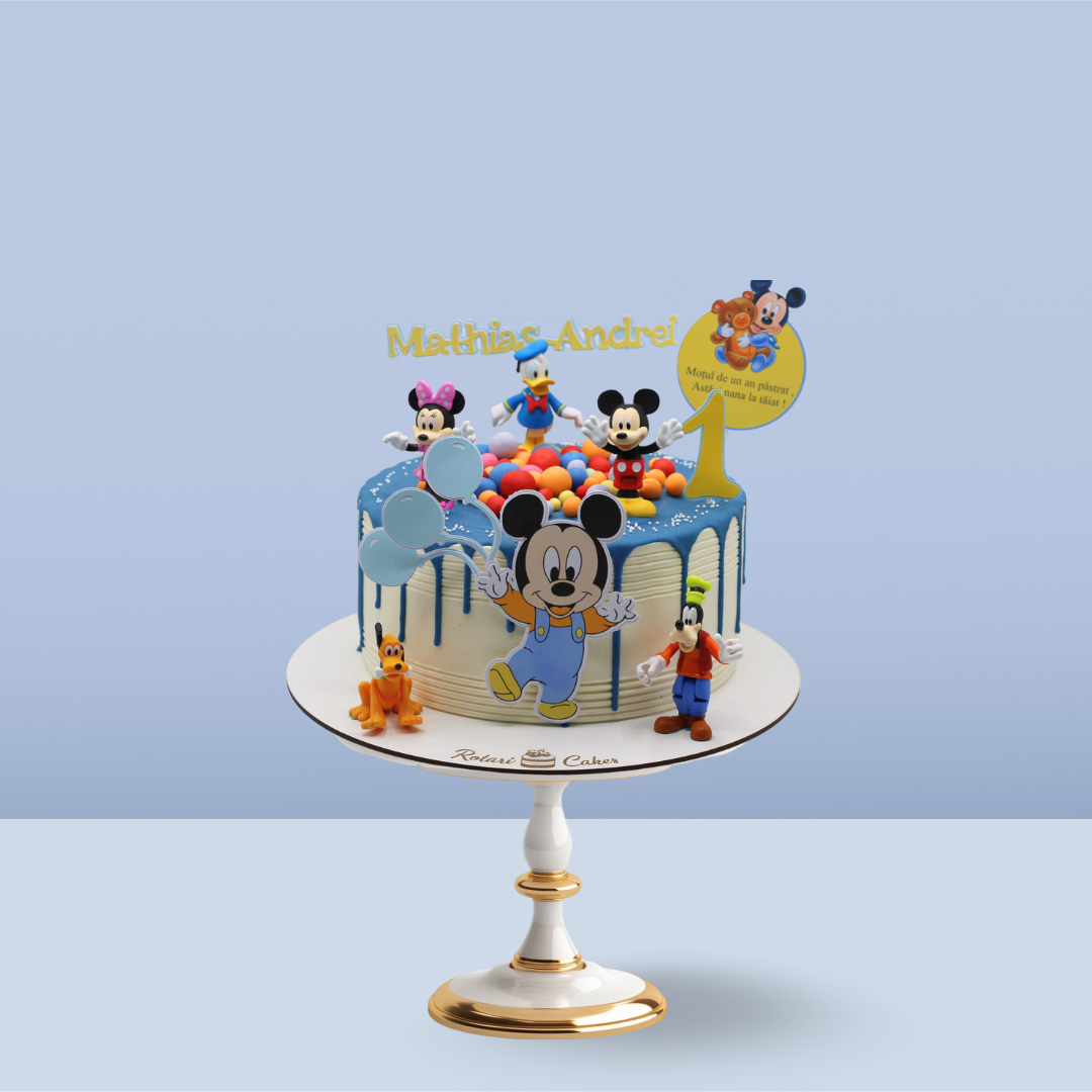 Mickey Mouse Cake – Rotari bakes