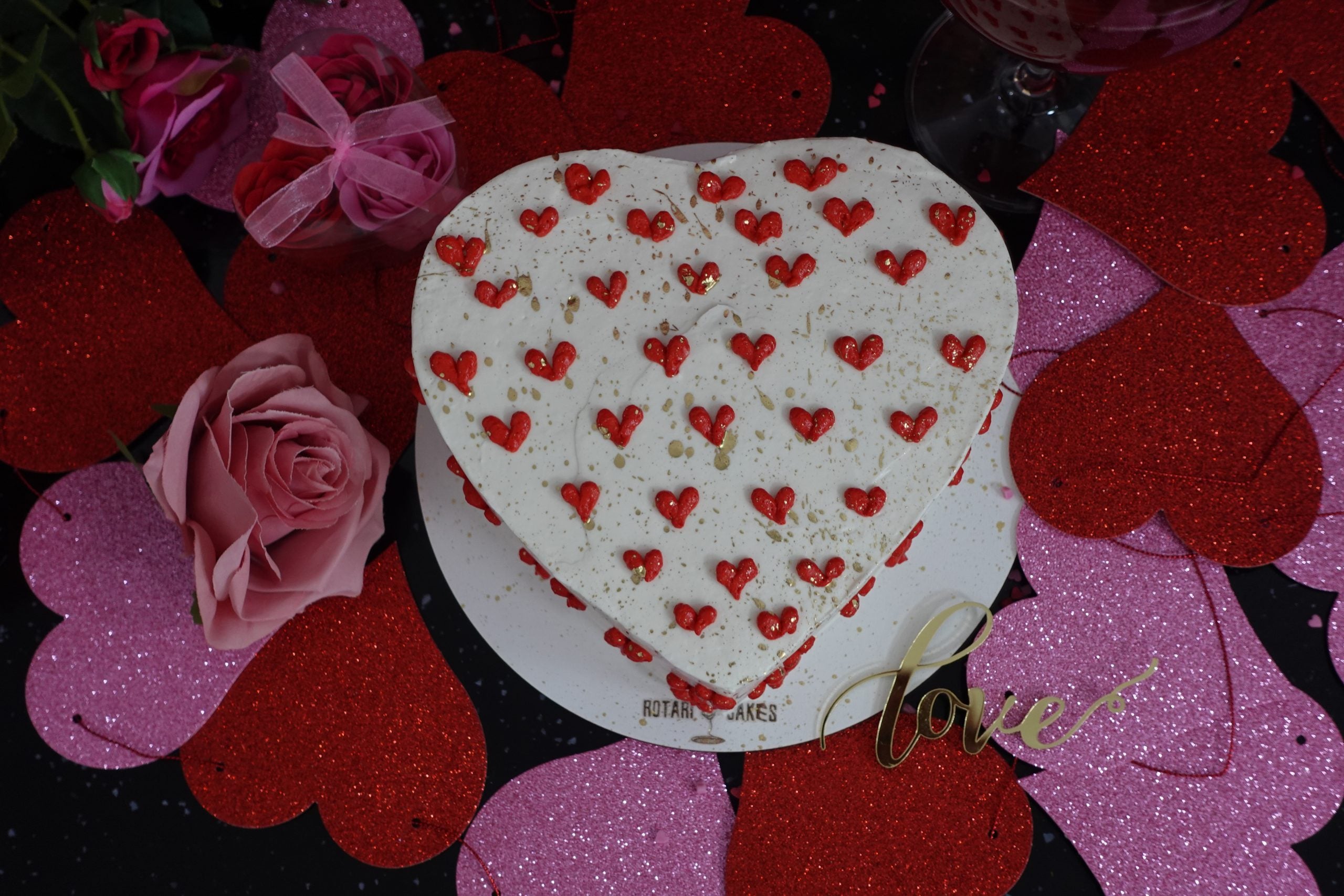 Heart shape Cake – Rotari bakes