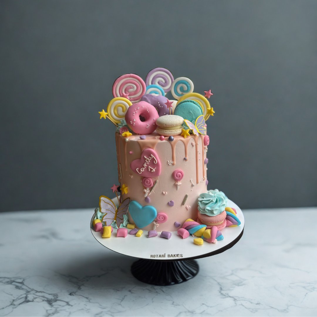 Candyland theme Cake – Rotari bakes