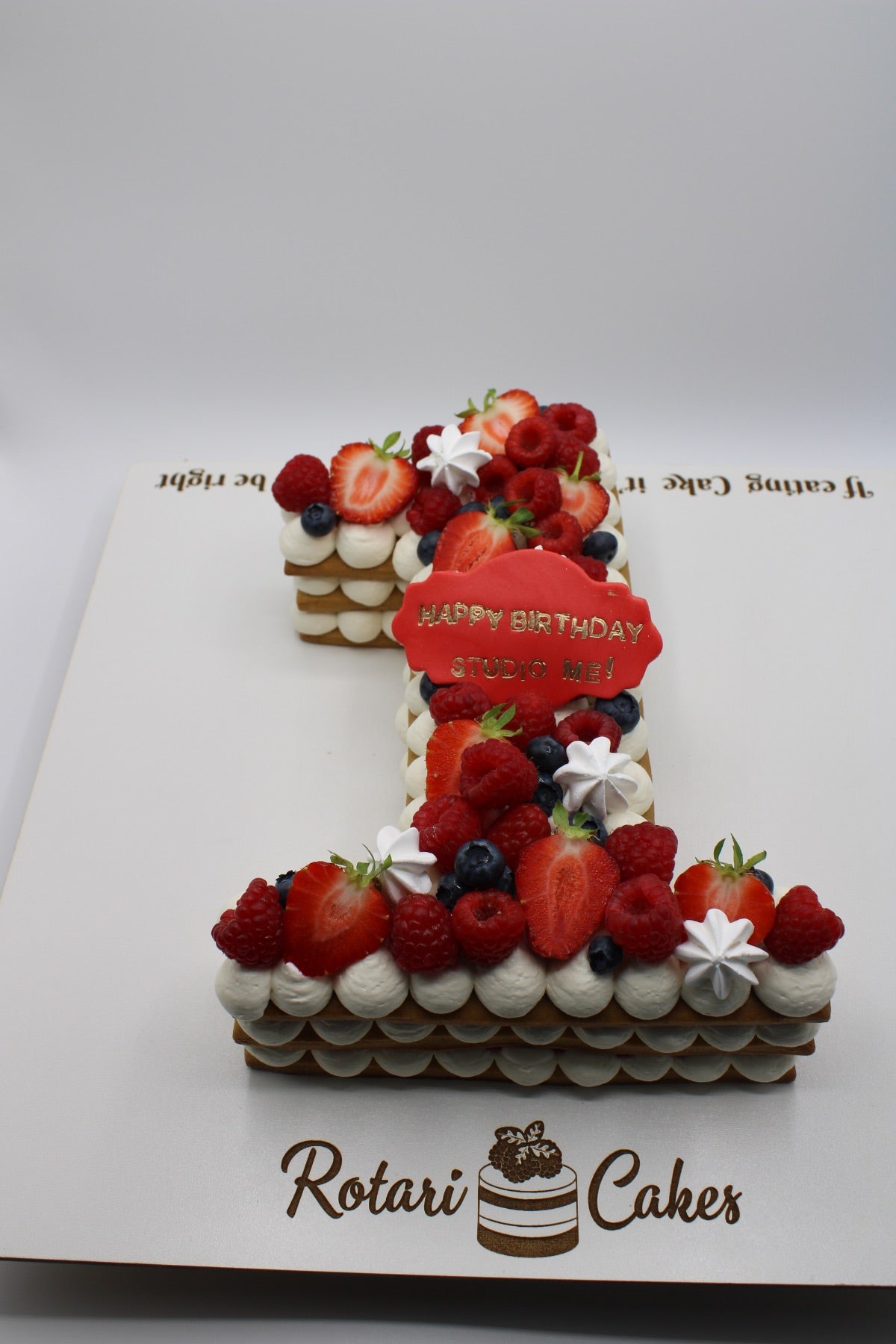 Honey Russian Three Tier Cake Number – Rotari bakes