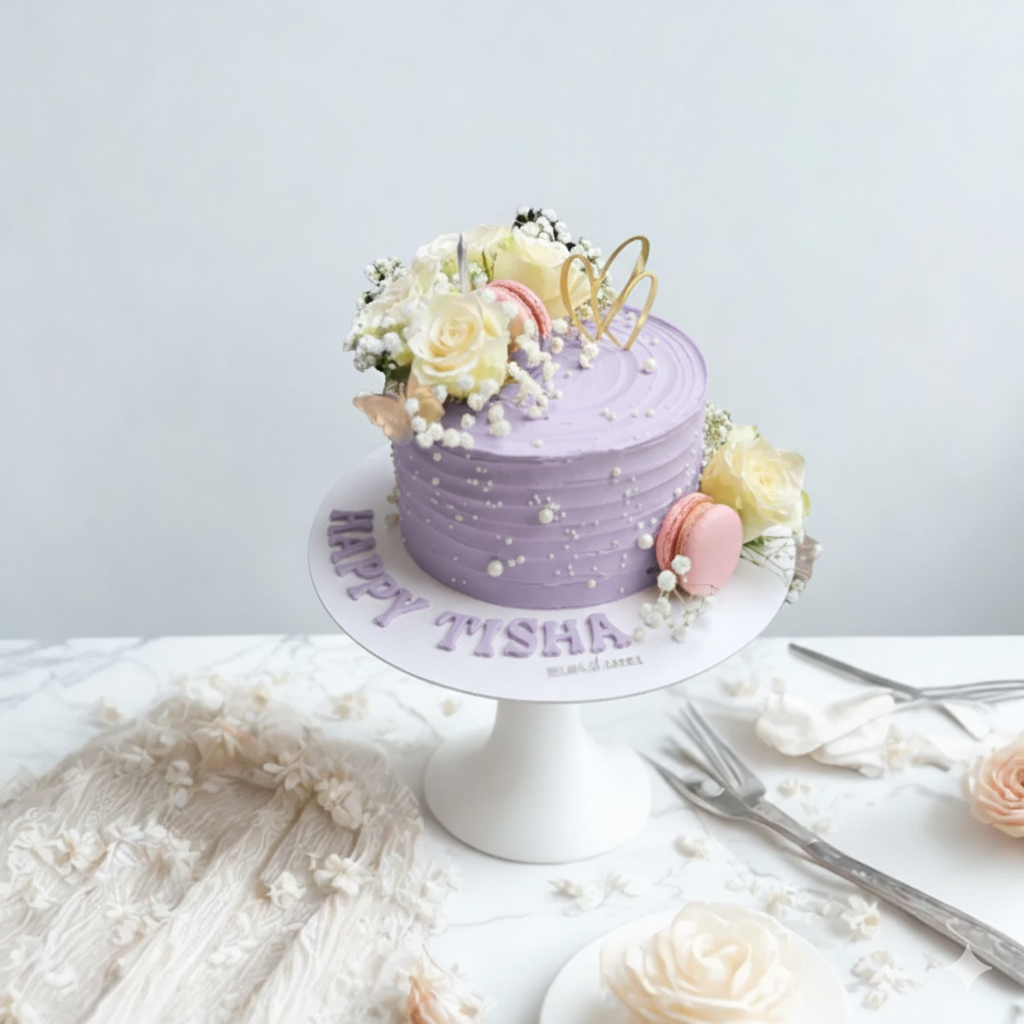 White Rose cake – Rotari bakes
