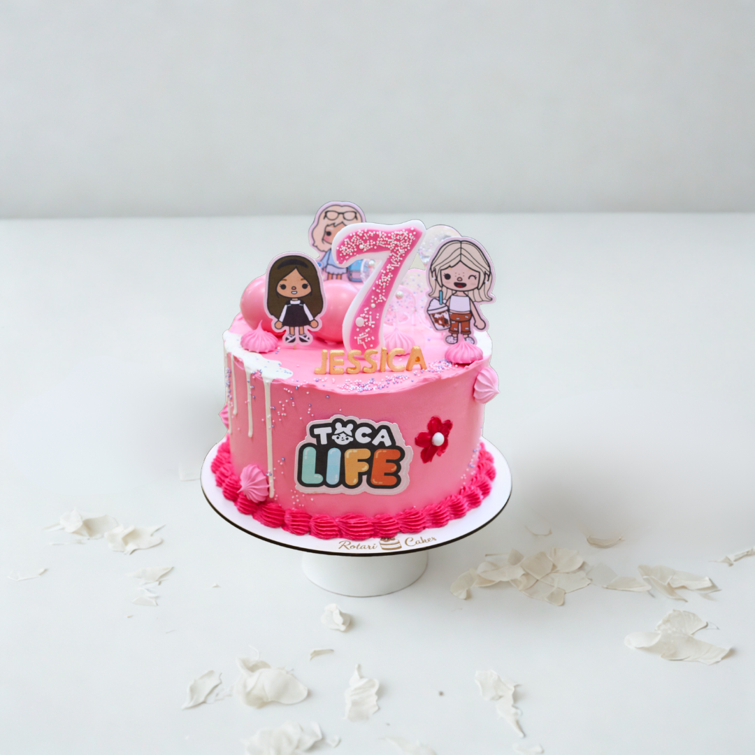 Toca Life theme Cake – Rotari bakes