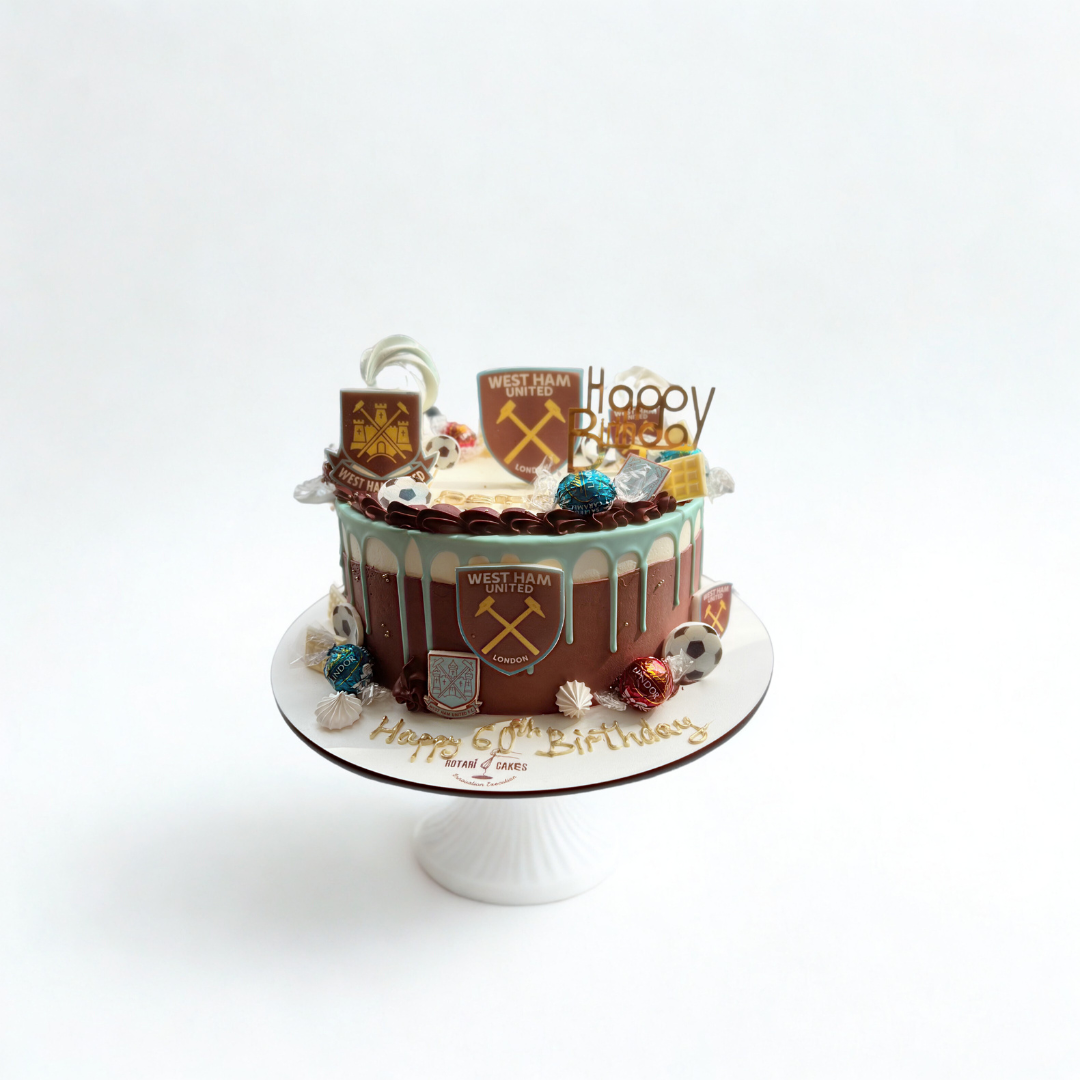 West Ham United Cake – Rotari bakes