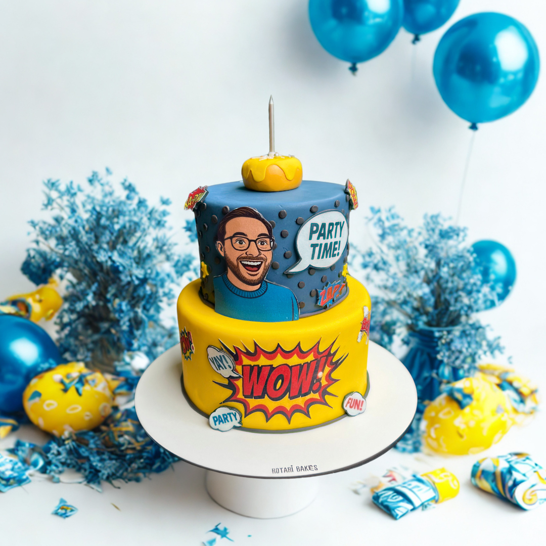 Wow two Tier Cake – Rotari bakes